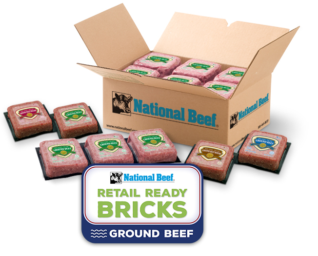 Retail Ready Bricks | National Beef